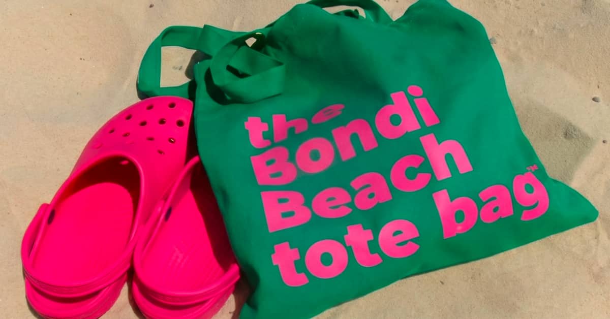 The Bondi Beach Tote Bag with Zip Pocket | Better Totes – BETTER TOTES